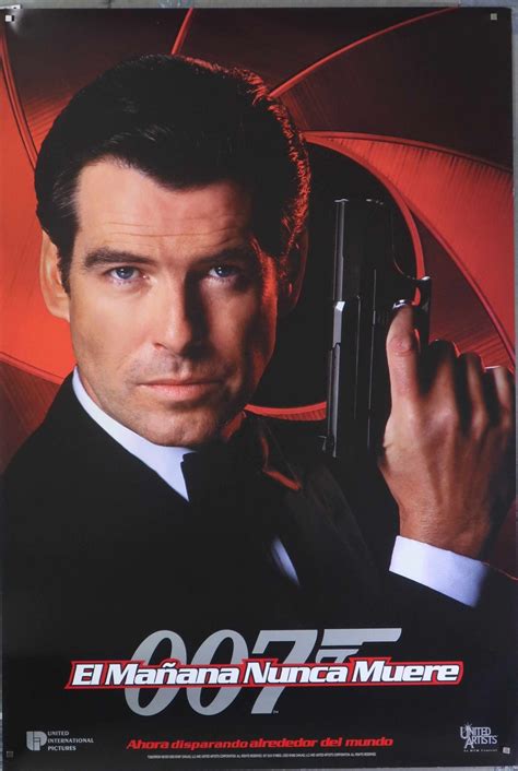 Tomorrow Never Dies Spanish Titles Original Movie Poster Us 1 Sht 27x40 Simondwyer A