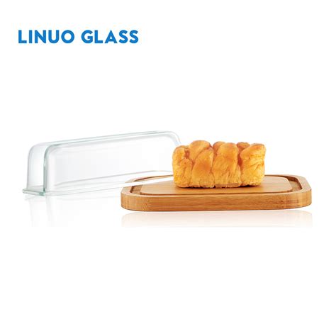 Glass Container With Bamboo Lid Manufacturerwholesalersupplier