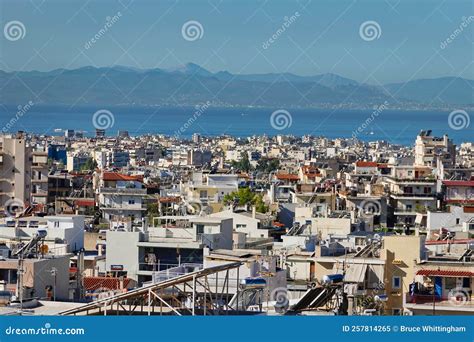 Edificios Residenciales De Alta Densidad Athens Grecia Imagen Editorial