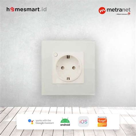 Jual Onassis Smart Wall Socket Wifi Putih Di Seller Antares Eazy