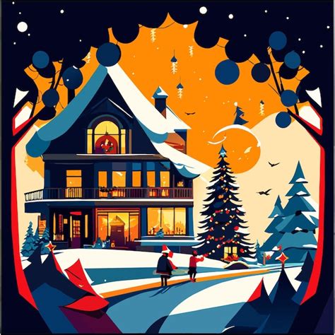 Premium Vector Christmas Santa Claus Vector Illustration