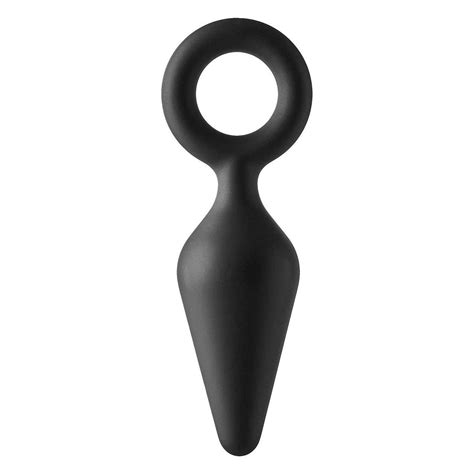 Tiny Silicone Butt Plug With Ring Pull 3 Inch Ricky®