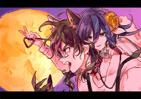 Ouma Kokichi And Gokuhara Gonta Danganronpa And 1 More Drawn By