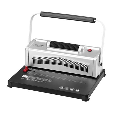 Dropship Vevor Coil Spiral Binding Machine Manual Book Maker With Electric Binding 46 Holes Dropship Vevor Coil Spiral Binding Machine Manual Book Maker With Electric Binding 46 Holes