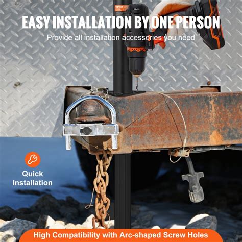 Vevor Trailer Jack Trailer Tongue Jack A Frame Bolt On Weight Capacity