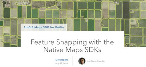 Feature Snapping With The Native Maps Sdks Esri Community