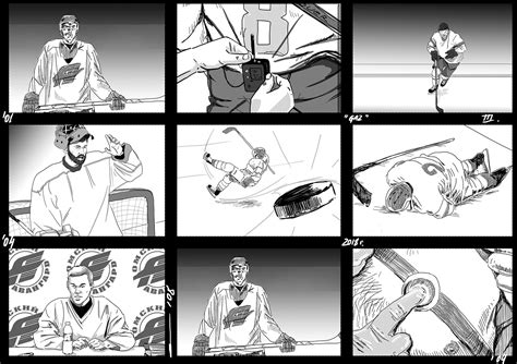 Storyboard Hockey On Behance