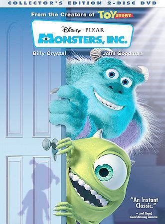 Monsters Inc 2 Dvd Set 2002 Disney Pixar Collectors Edition
