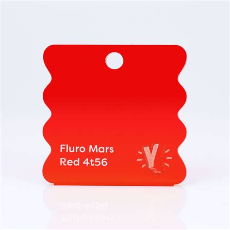 Fluro Mars Red 4t56 — Yeah Laser