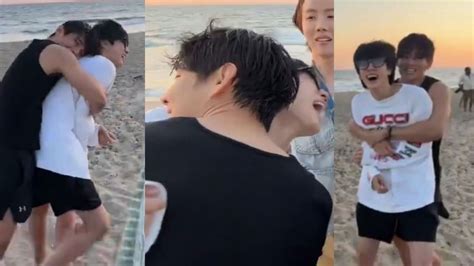 My Taejin Crumbs Fans Emotional As Taehyung Clings To Jin Throughout
