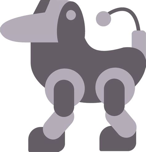 Robot Flat Icon 43307214 Vector Art At Vecteezy