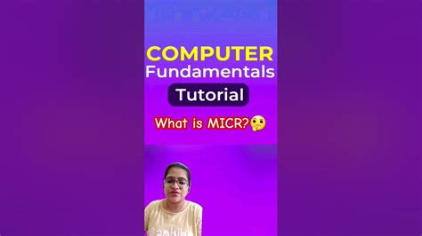 What Is Micr Use Of Micr In Bank Micr Computer Viral Shorts Picscomputerhub Shortvideos