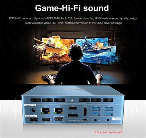 New Beelink GT R Pro Barebone MINI PC AMD Ryzen H Quad Core Radeon Vega Graphics Wi Fi