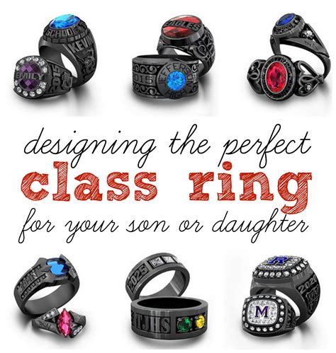Designing The Perfect Class Ring For Your Son Or Daughter T Idea