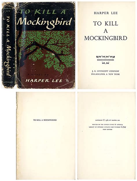 Lot Detail To Kill A Mockingbird First Edition First Printing