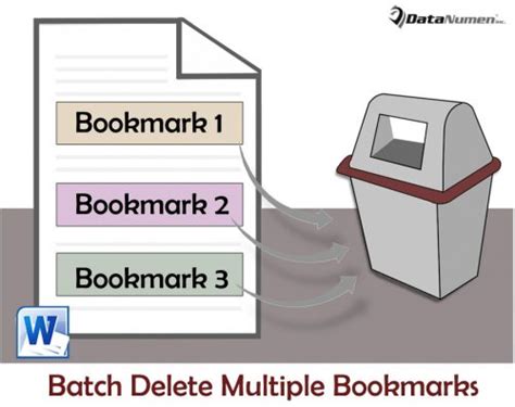 2 Quick Ways To Batch Delete Multiple Bookmarks In Your Word Document
