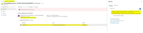 azure policy set requireinfrastructureencryption using append