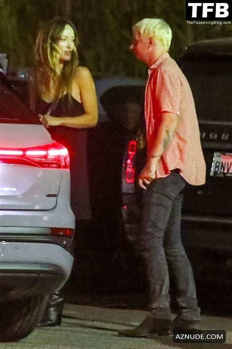 Olivia Wilde Sexy Seen Flaunting Her Hot Figure At Dinner In Los Angeles AZNude