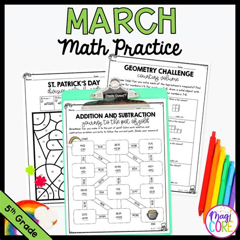 Multiplication And Long Division Math Workbook Grade 5 5th Grade Math