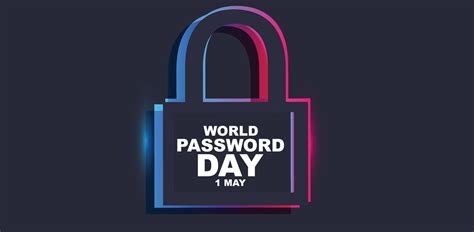 World Password Day Template For Background Banner Card Poster