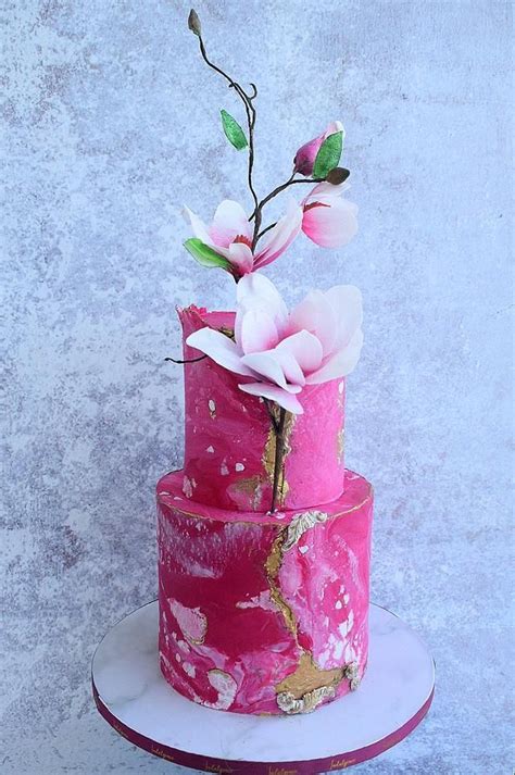 Fuchsia Tiered Cakes Birthday Beautiful Birthday Cakes Gorgeous Wedding Cake