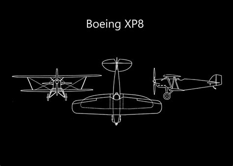 Boeing Xp8 Poster By Number Nine Displate