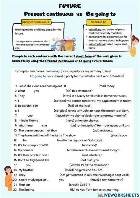 Present Continu Free Interactive Worksheets 2233566