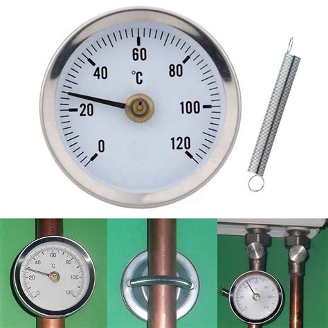 Pipe Thermometer Temperature Gauge At Veronica Hiatt Blog