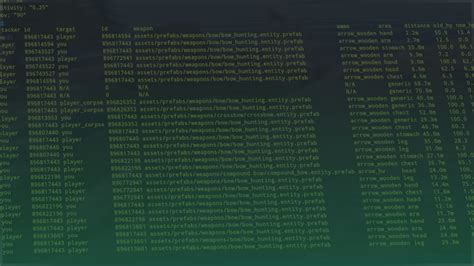 Как посмотреть логи раст