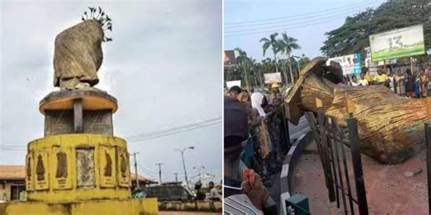 Man Dies While Trying To Steal Agemo Statue In Ogun Video ‣ Star Potter