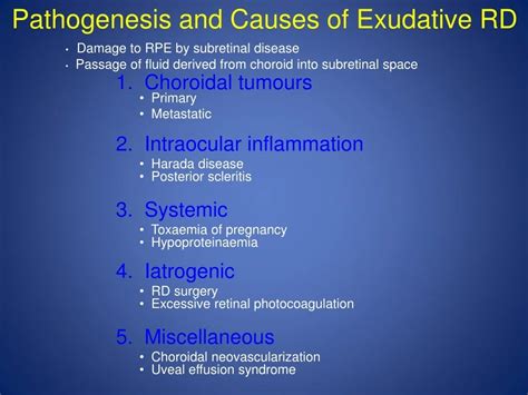 Ppt Pathogenesis And Signs Of Retinal Detachment Powerpoint