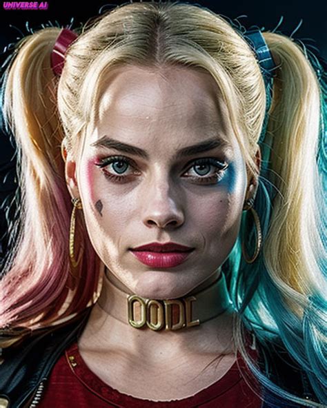 Harley Quinn Margot Robbie By Universe Ai On Deviantart