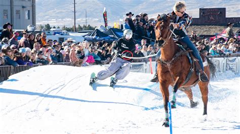 Snapped Ski Joring Season Kicks Off In Heber With Speed Style And