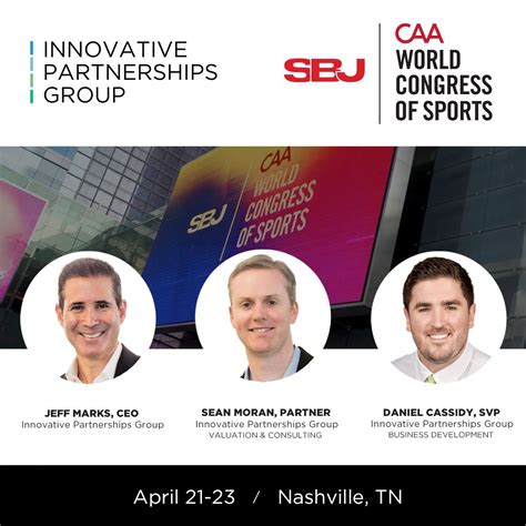 Excited To Be In Nashville Next Week For World Congress Of Sports