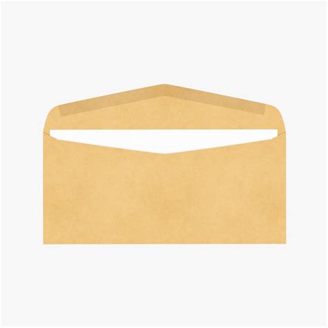 Envelope Mockup 02 Open 3d Model Download Stationery On