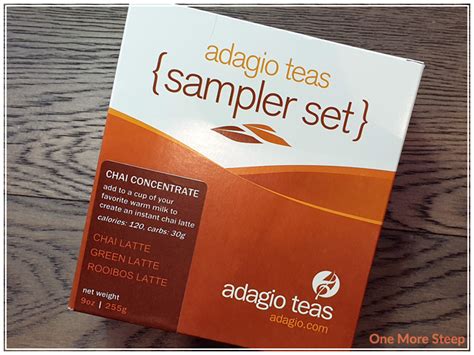 Adagio Teass Chai Latte Concentrates One More Steep