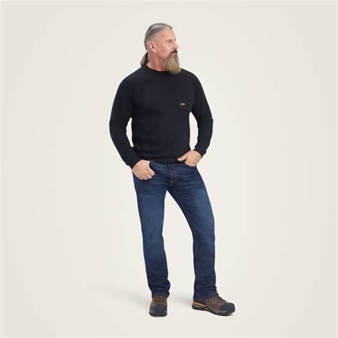 Rebar Cotton Strong T Shirt Ariat Crew