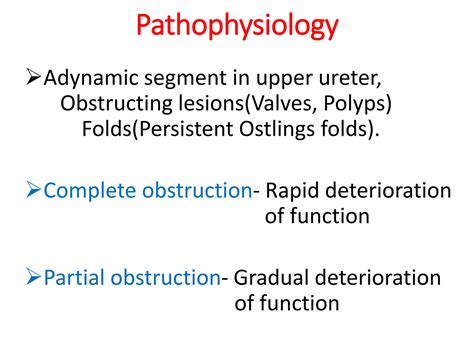 Pelvi Ureteric Junction Obstruction Pptx