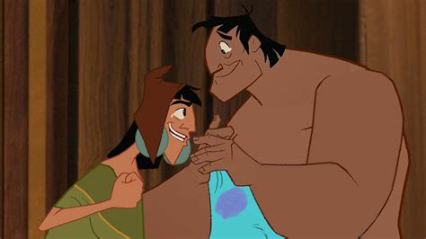 Kuzco Thrilled At See Pacha Again By Princesscreation345 On Deviantart