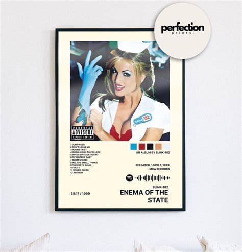 Blink 182 Poster Enema Of The State