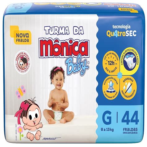 Fralda Turma Da Mônica Mega Em Promoção Na Americanas