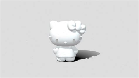 Hello Kitty 3d Model By Ponkmedia 04095f9 Sketchfab