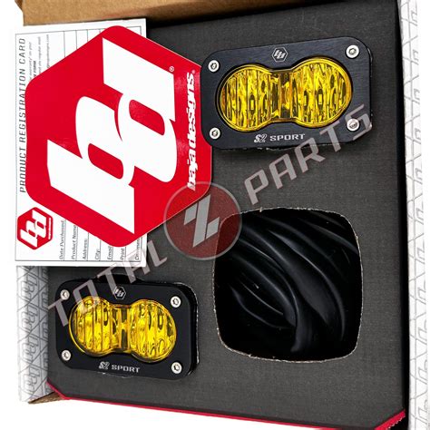 Baja Designs® 4 Squadron Sport Amber Drivingcombo 2 S2 Sport