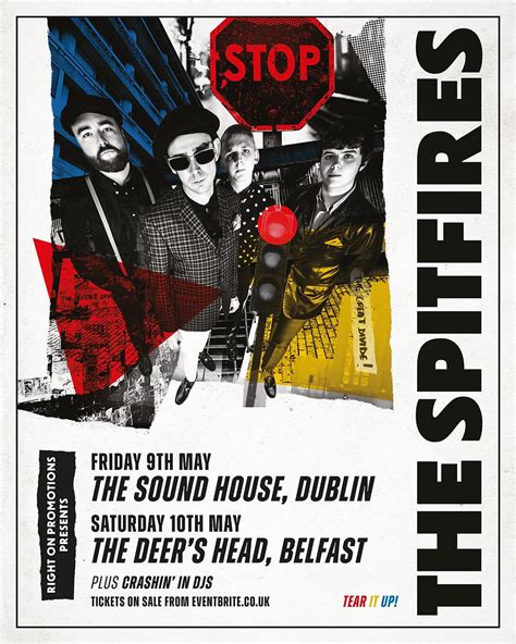 Modernist Society The Spitfires To Play Dublin And Belfast In May