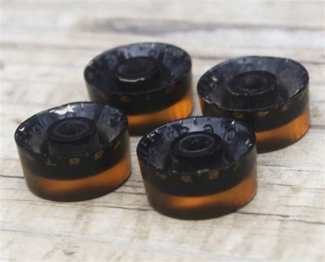 Vintage 1960s Gibson Speed Knobs Black Sg Les Paul Custom Reverb