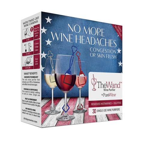 Purewine The Wand Wine Purifier Made In The Usa Histamine And Sulfite