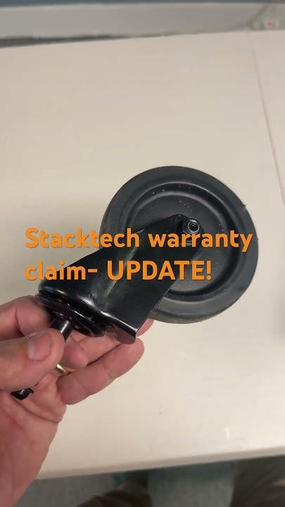 Stacktech Warranty Claim Update Toughbuilt Stacktech Dolly Cart Youtube
