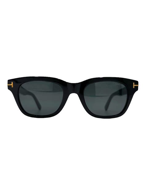 Tom Ford Black Frame Snowdon Sunglasses Genuine Design