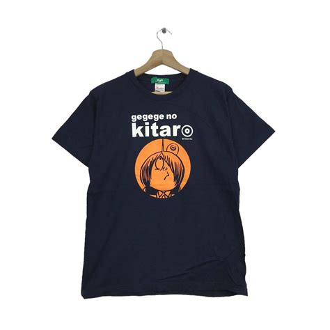 Vintage Vtg Gegege No Kitaro Anime Manga Hakaba Tee Shirt Grailed