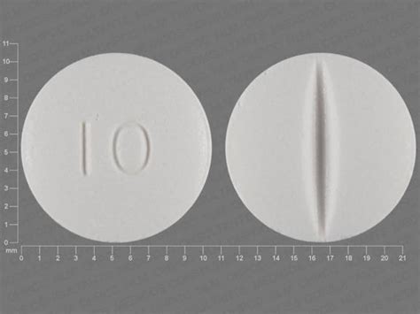 10 Pill White Round 10mm Pill Identifier